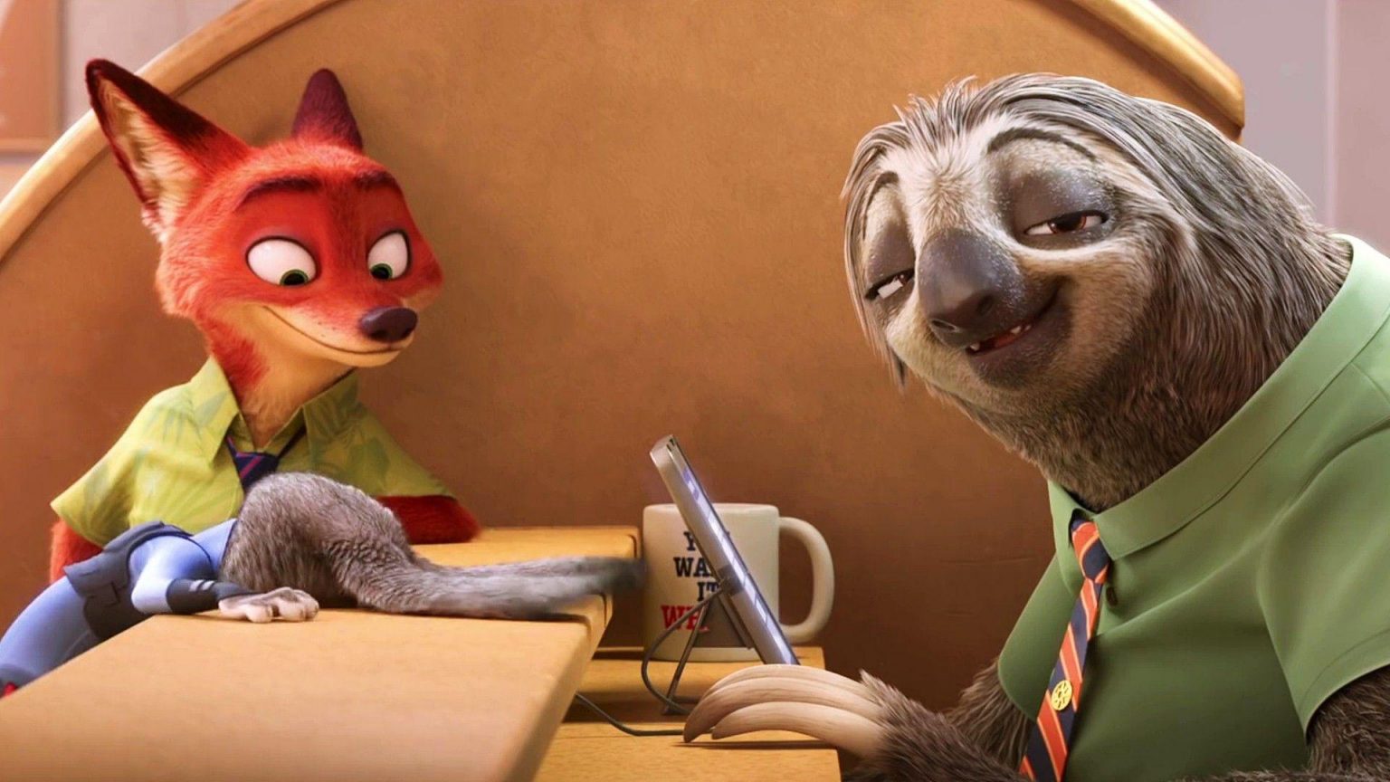 Kenali Watak Sloth Dalam Filem Zootopia